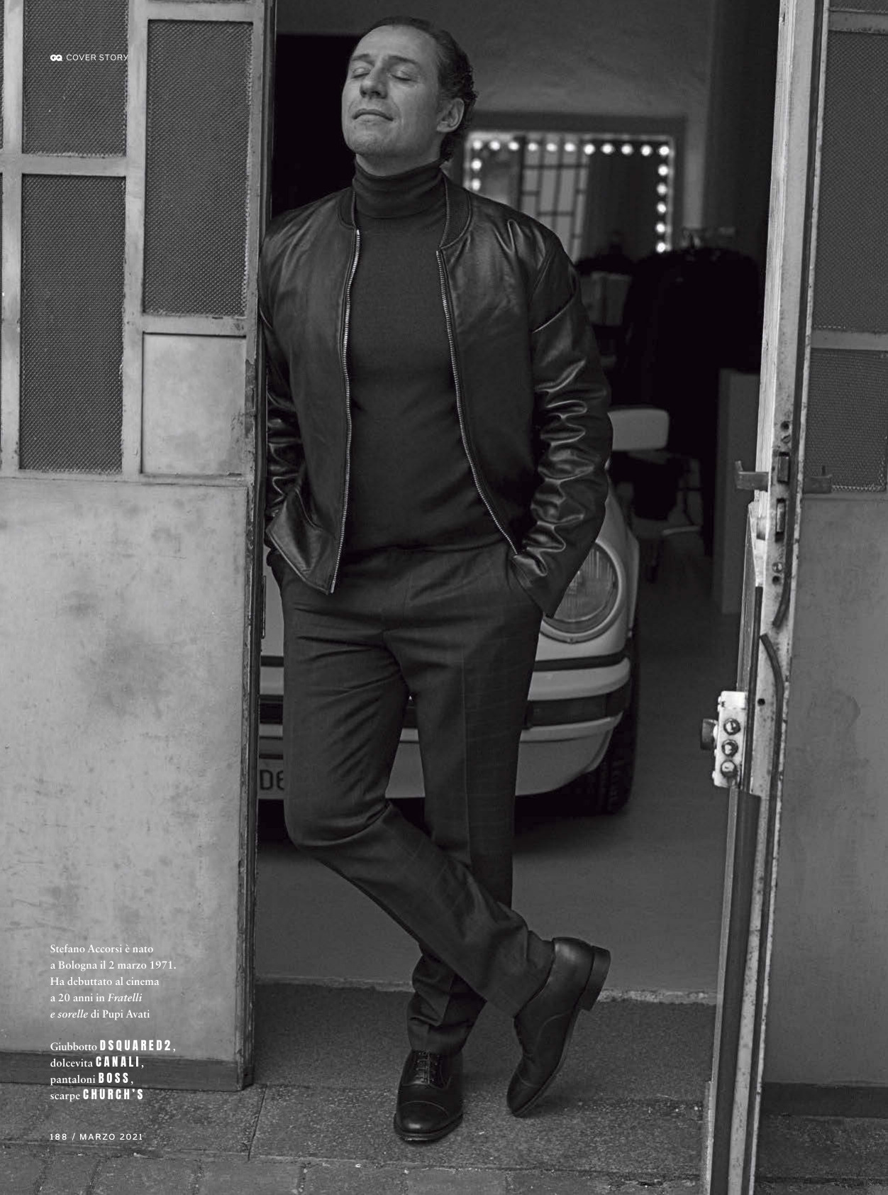 Italian Actor Stefano Accorsi for GQ Italia March 2021 – HUNKS OVER 40