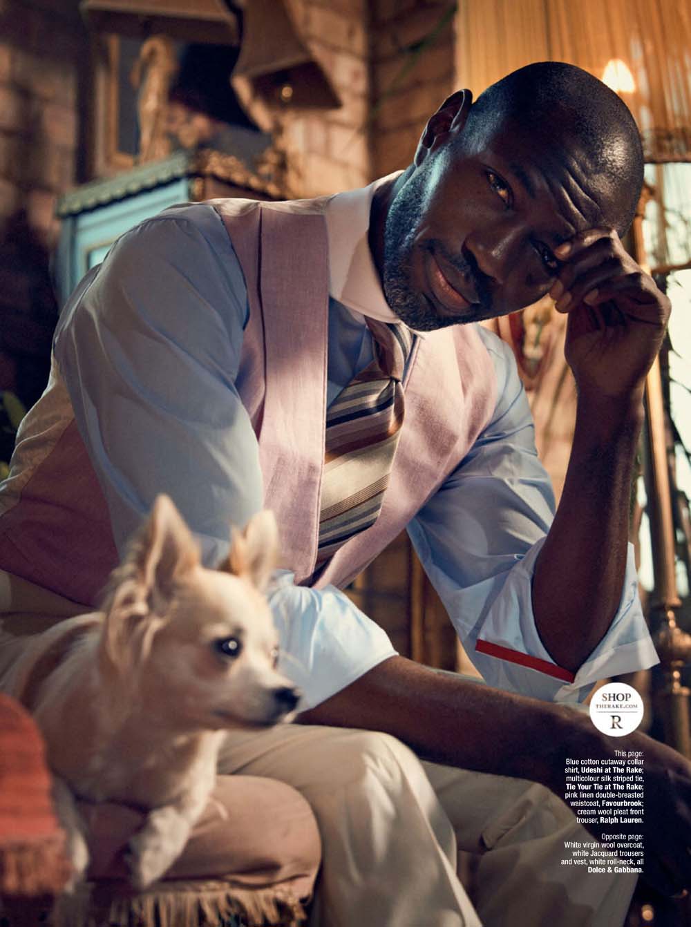 Actor/Model Rodney Charles for The Rake 2021 – HUNKS OVER 40