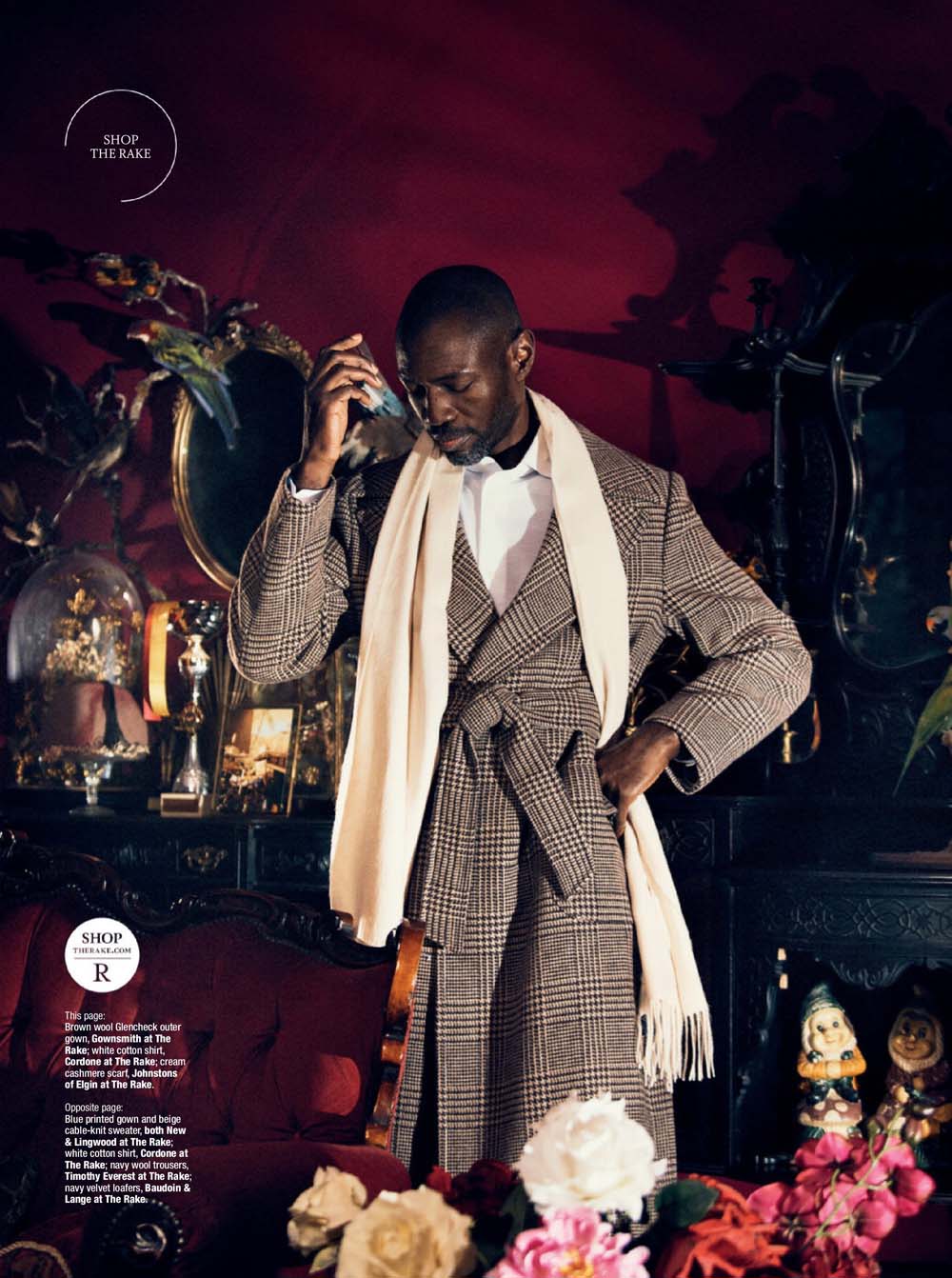 Actor/Model Rodney Charles for The Rake 2021 – HUNKS OVER 40