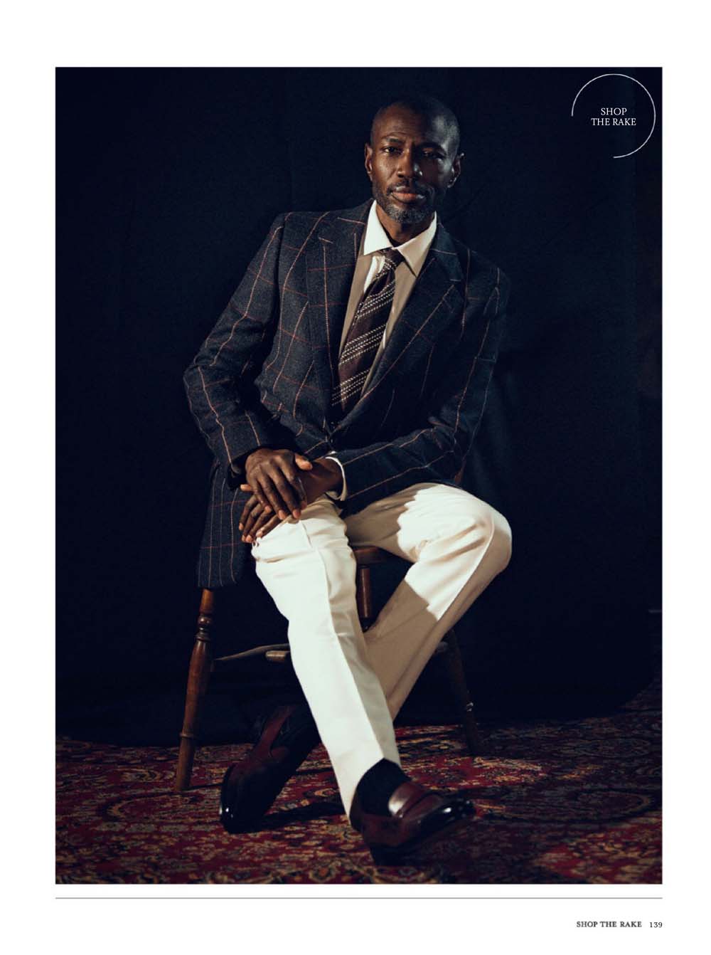 Actor/Model Rodney Charles for The Rake 2021 – HUNKS OVER 40