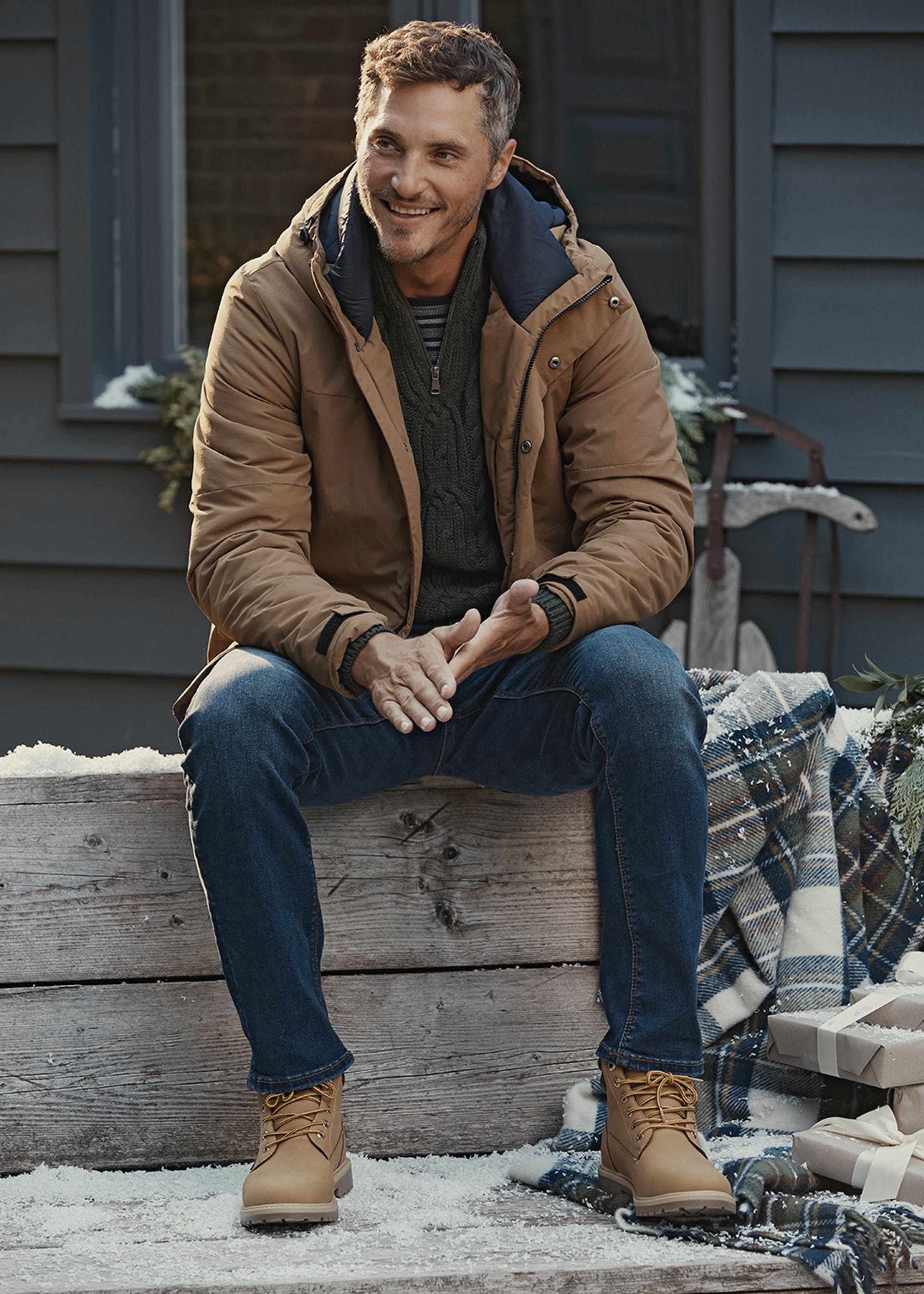 Model Ollie Edwards for Matalan Campaign – HUNKS OVER 40