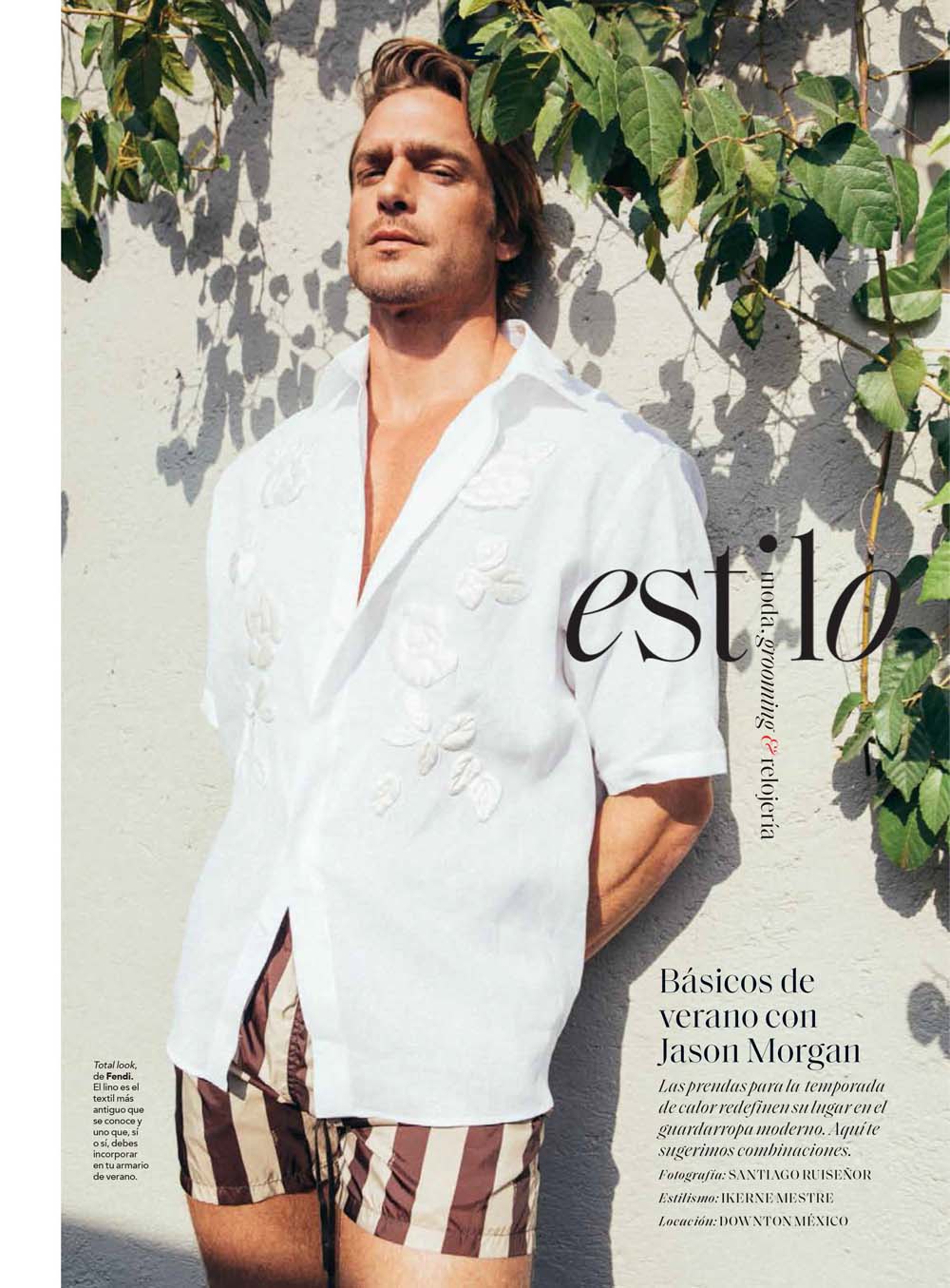 Top Model Jason Morgan for Esquire Mexico June 2021 – HUNKS OVER 40