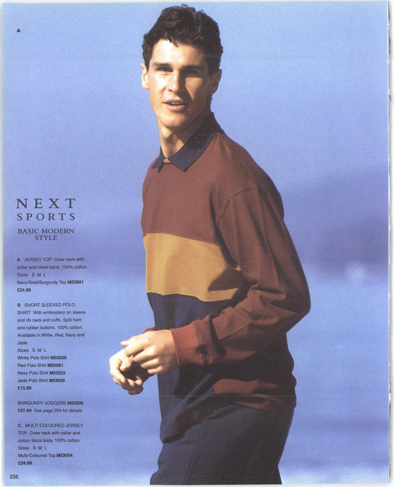 1990 Throwback Underwear and Sport Catalogue featuring David Donald ...