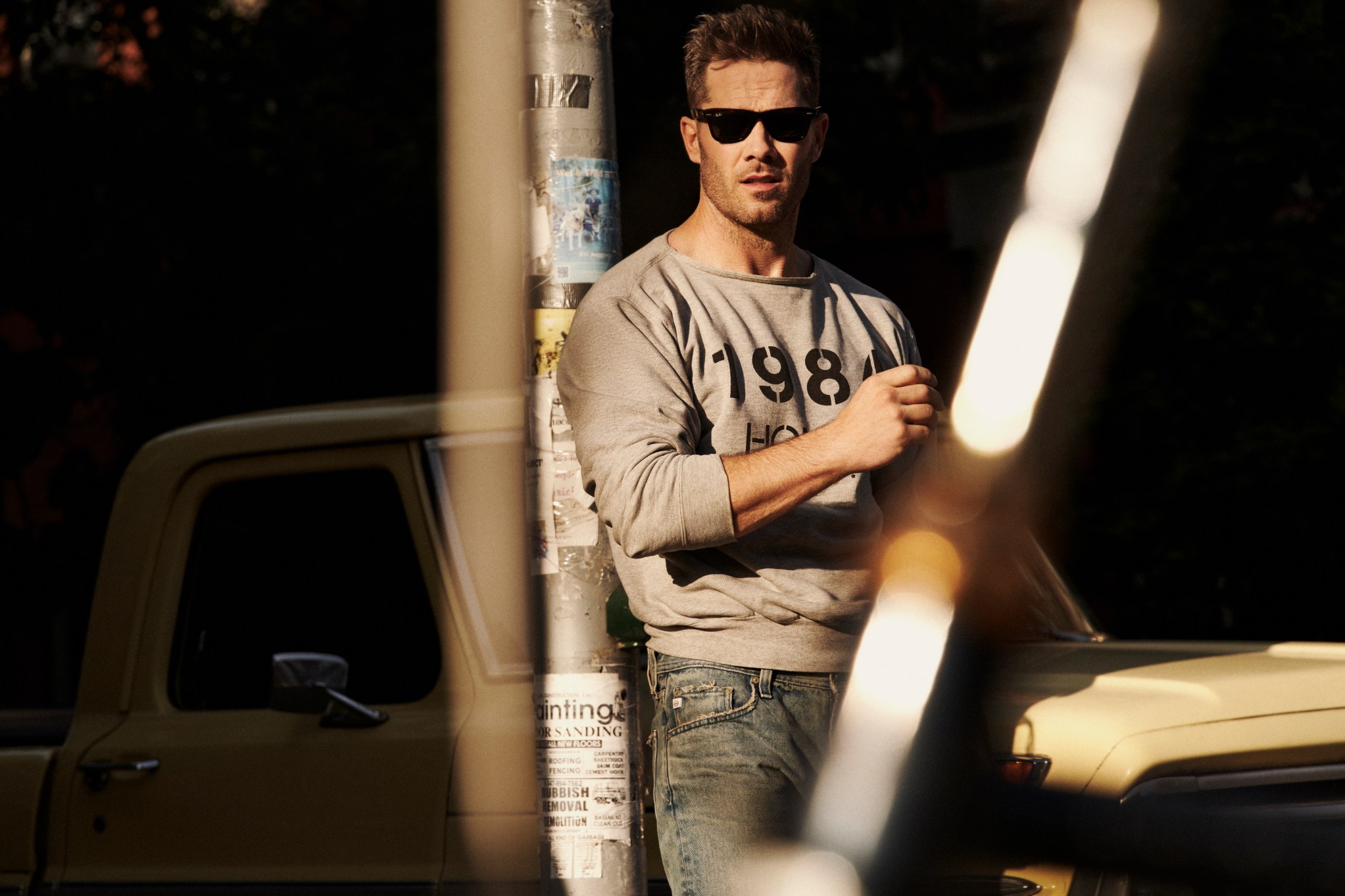 Actor Luke Macfarlane Photographed by Dean Isidro for Story + Rain ...