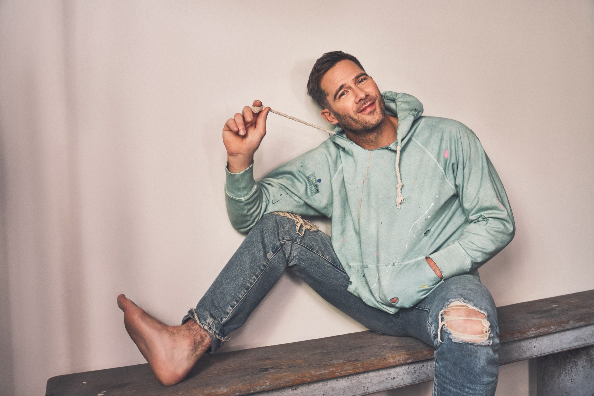 Actor Luke Macfarlane Photographed by Dean Isidro for Story + Rain ...