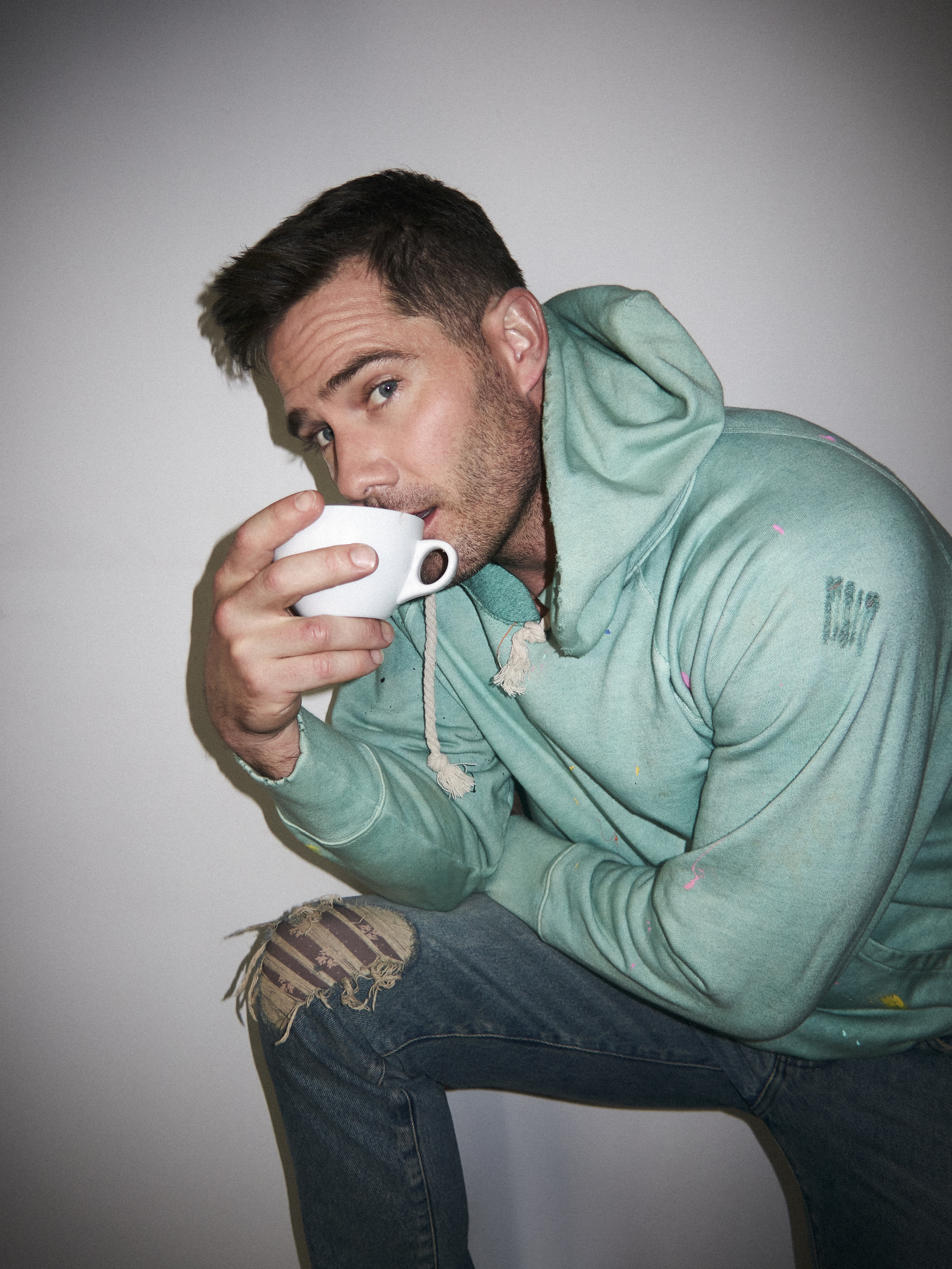 Actor Luke Macfarlane Photographed by Dean Isidro for Story + Rain ...