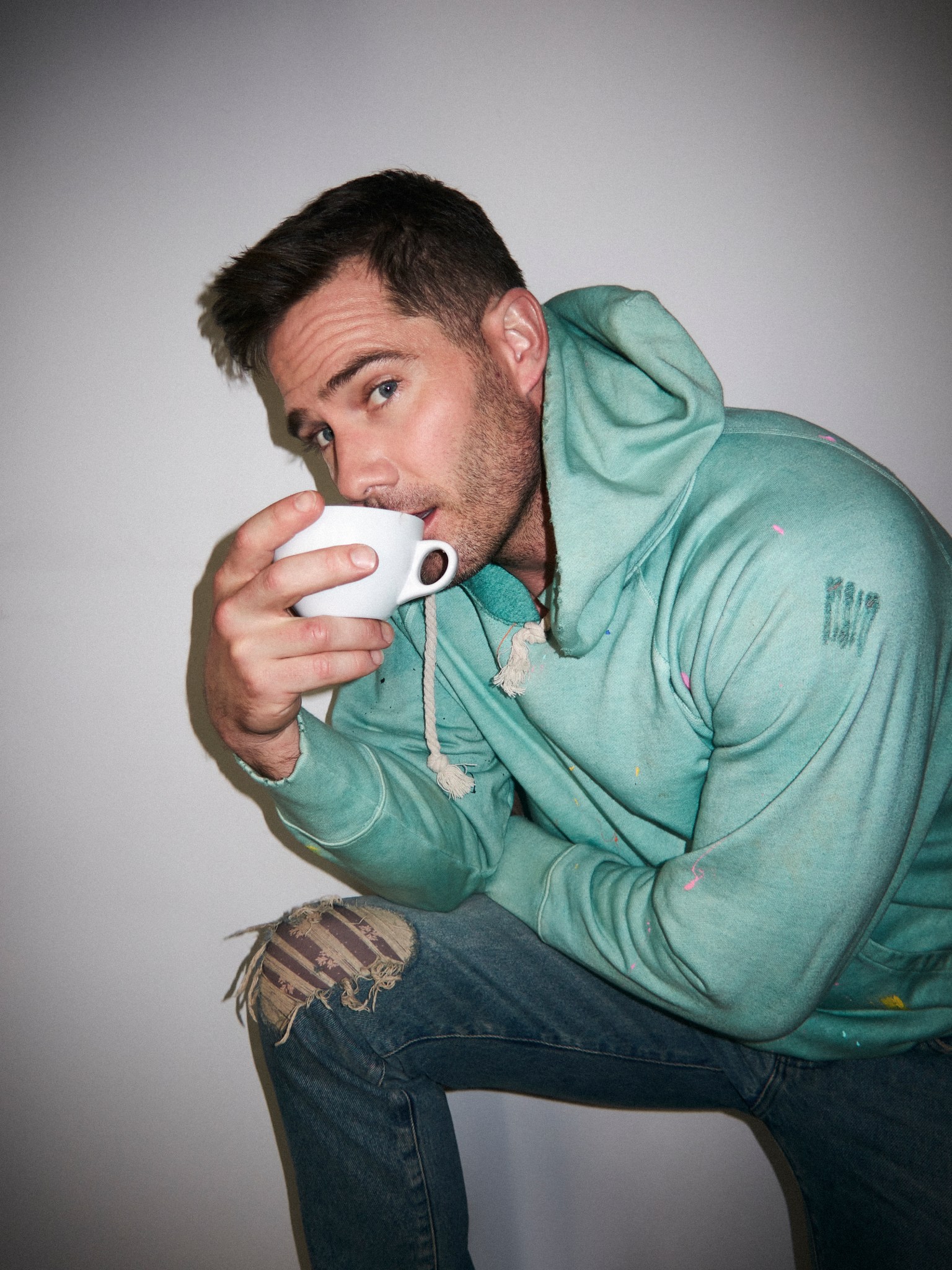 Actor Luke Macfarlane Photographed by Dean Isidro for Story + Rain ...