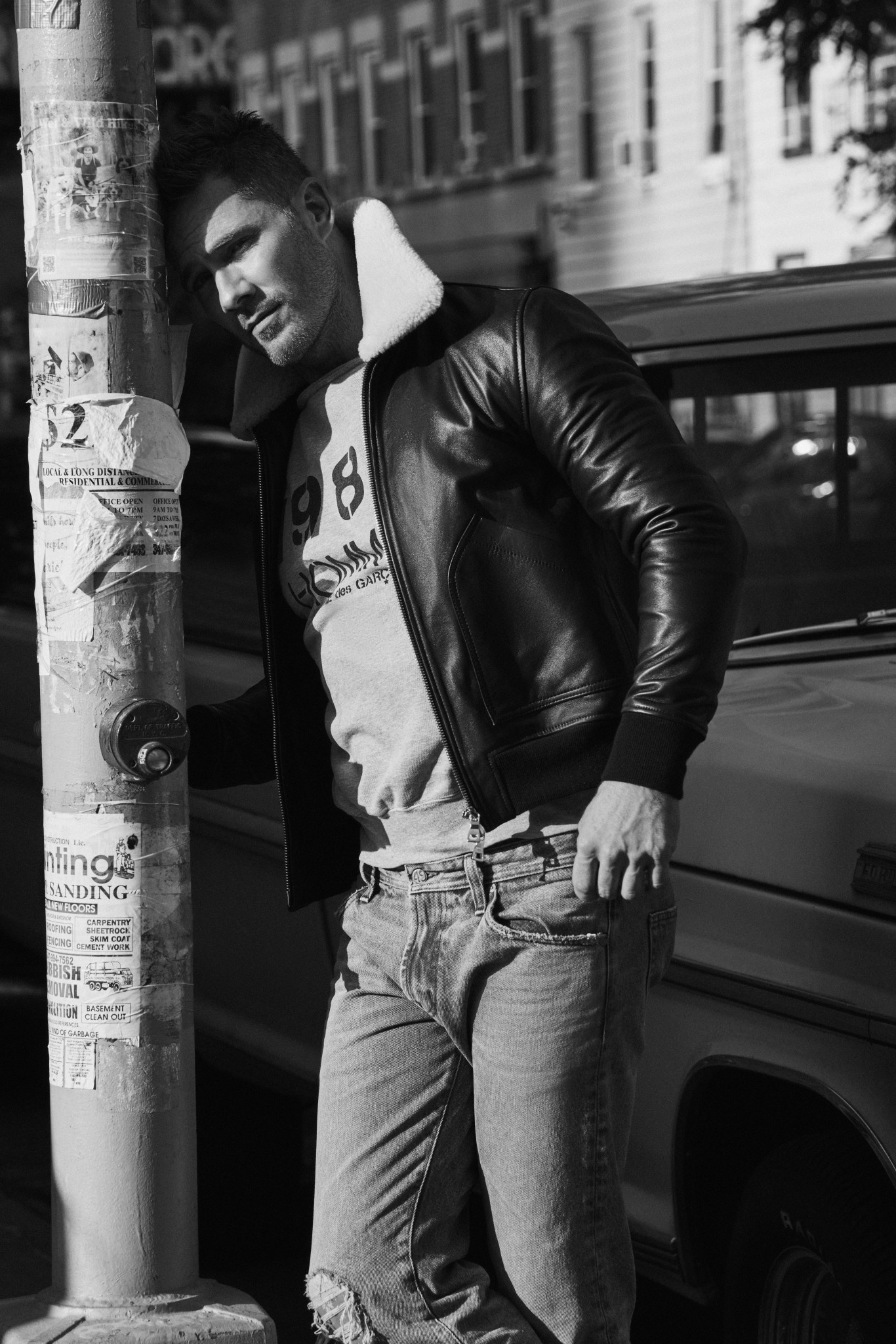 Actor Luke Macfarlane Photographed by Dean Isidro for Story + Rain ...