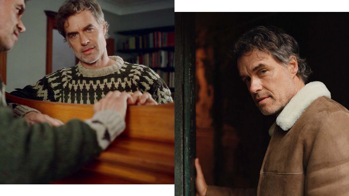 Actor Murray Bartlett for Mr Porter January 2023 – HUNKS OVER 40