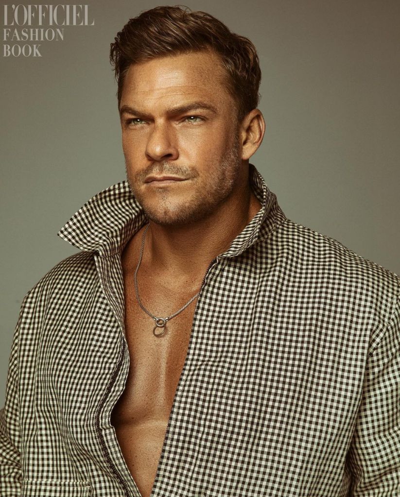 Actor Alan Ritchson for L’Officiel Fashion Book Australia – HUNKS OVER 40
