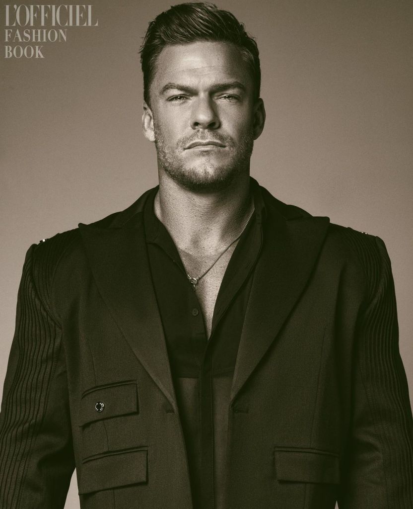 Actor Alan Ritchson for L’Officiel Fashion Book Australia – HUNKS OVER 40