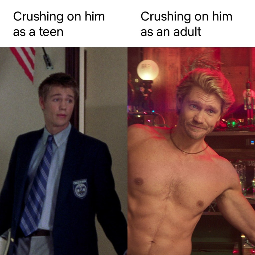 Chad Michael Murray, 43, Dazzles in Netflix’s The Merry Gentlemen with ...